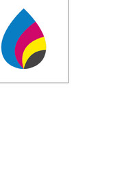 Ink Drop CMYK Logo :: Behance