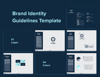 Brand identity guidelines template :: Behance