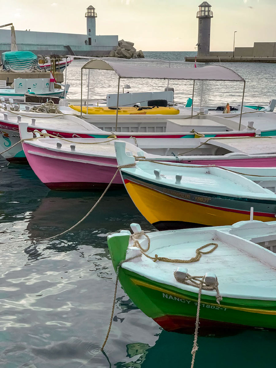 Colorful boats. | Edit | Photoshop Lightroom