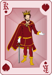 CARTA REY DE CORAZONES. :: Behance