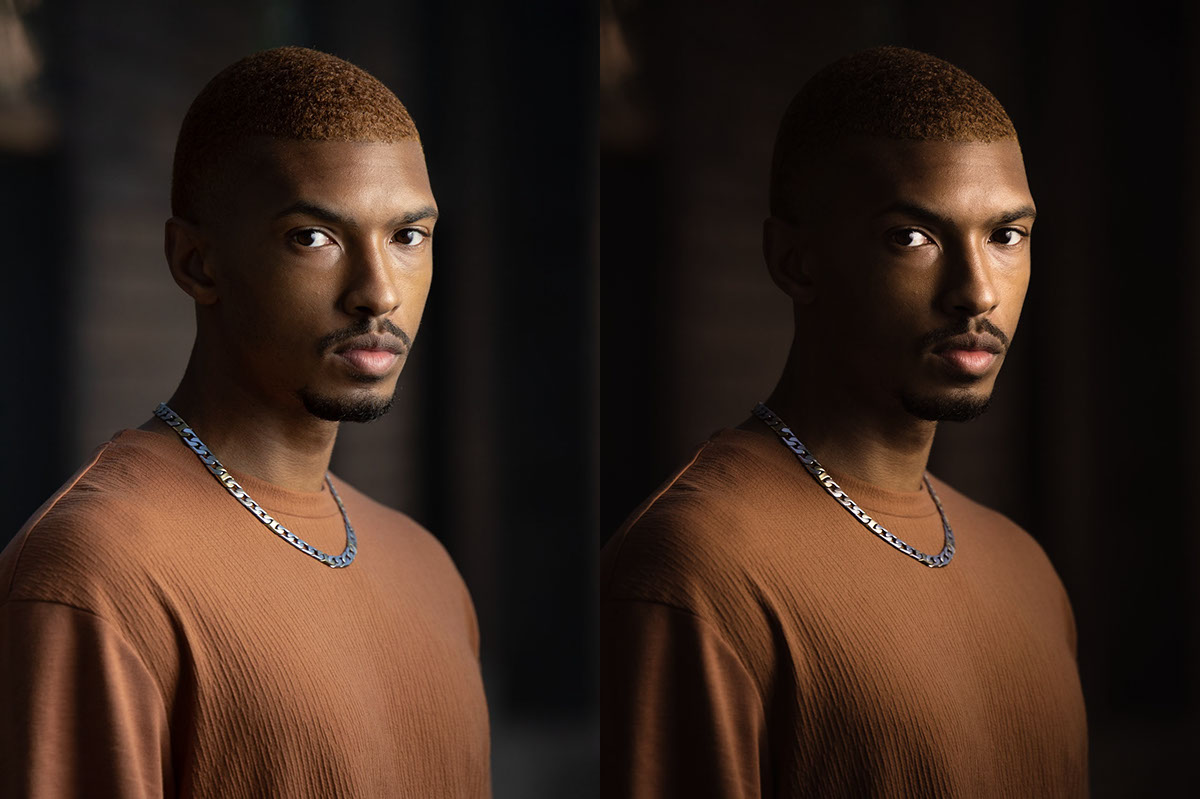 Portrait with a Warm Monochromatic Color Scheme | Tutorial | Photoshop ...