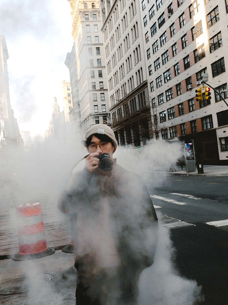 Self Portrait on street in NYC | Edit | Photoshop Lightroom