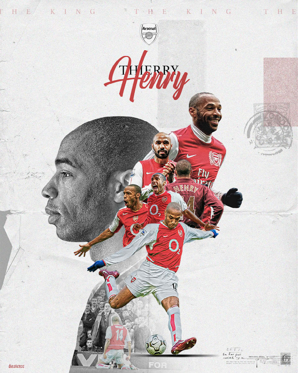 Thierry Henry | Edit | Photoshop Lightroom