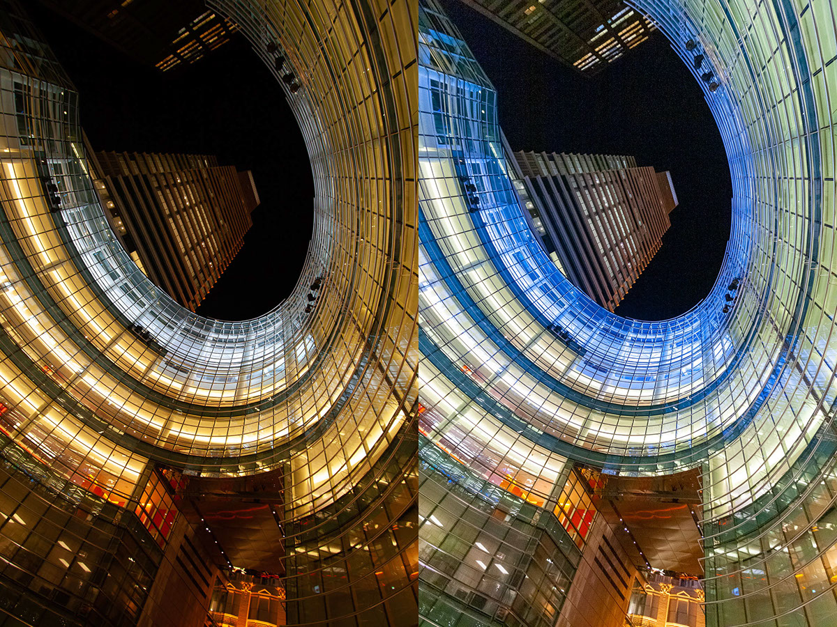 Correcting Exposure & White Balance in a Night Photo | Tutorial ...