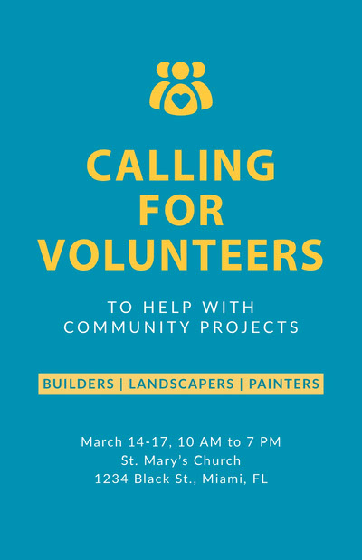 Volunteer Posters