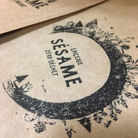 Four illustrated logos over the years on Behance