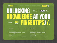 E-learning Platform Website Design on Behance