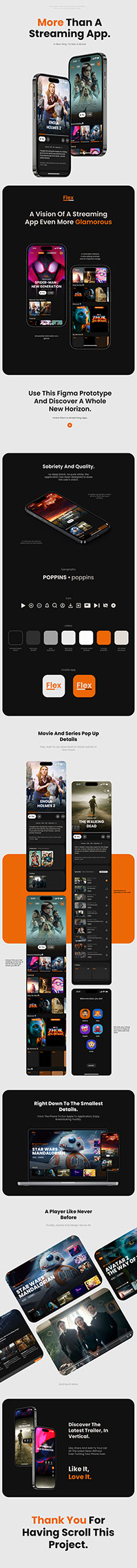 Flex | Streaming app on Behance
