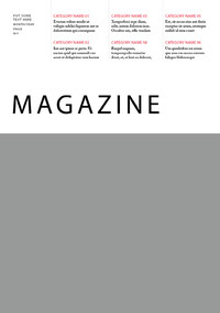 Classic Magazine Layout (Download) on Behance