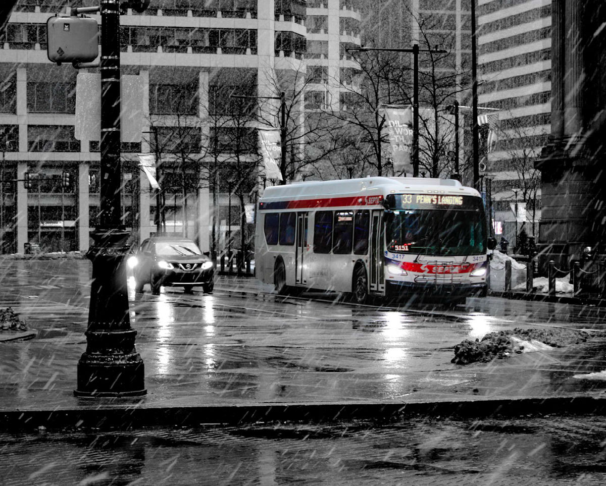 The bus | Edit | Photoshop Lightroom
