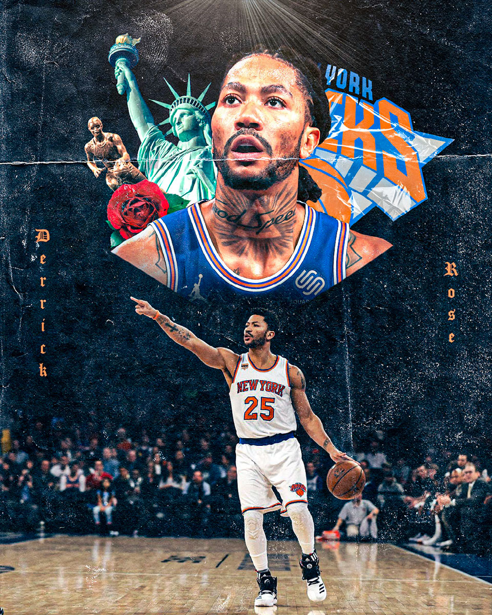 Derrick Rose | Edit | Photoshop Lightroom