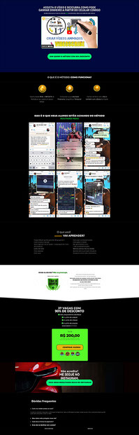 Site do Jhonathan e Mentoria Exclusiva on Behance