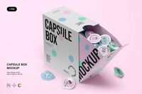 Capsule Box Mockup on Behance