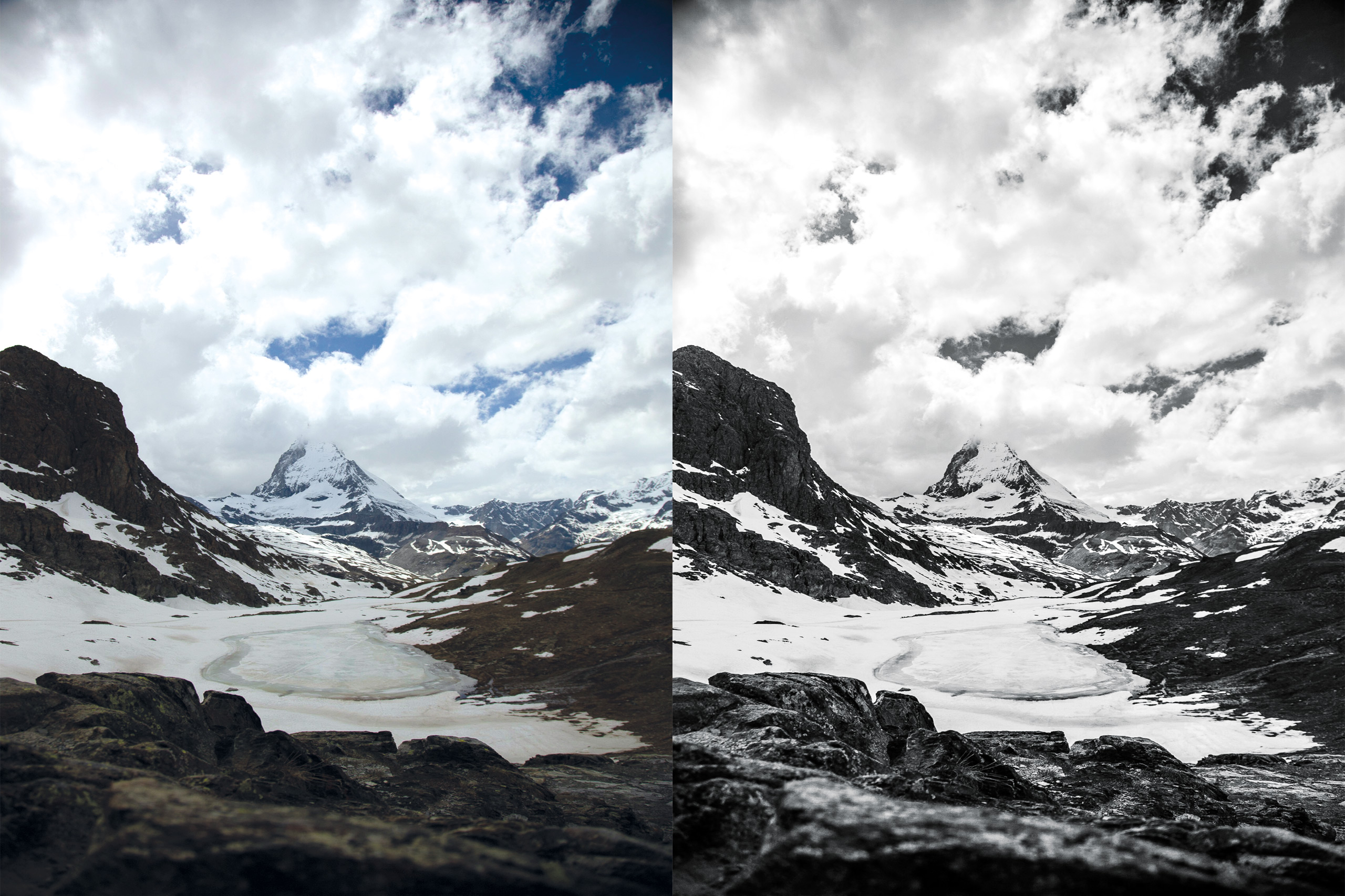 Create a Dramatic B&W Landscape | Tutorial | Adobe Lightroom