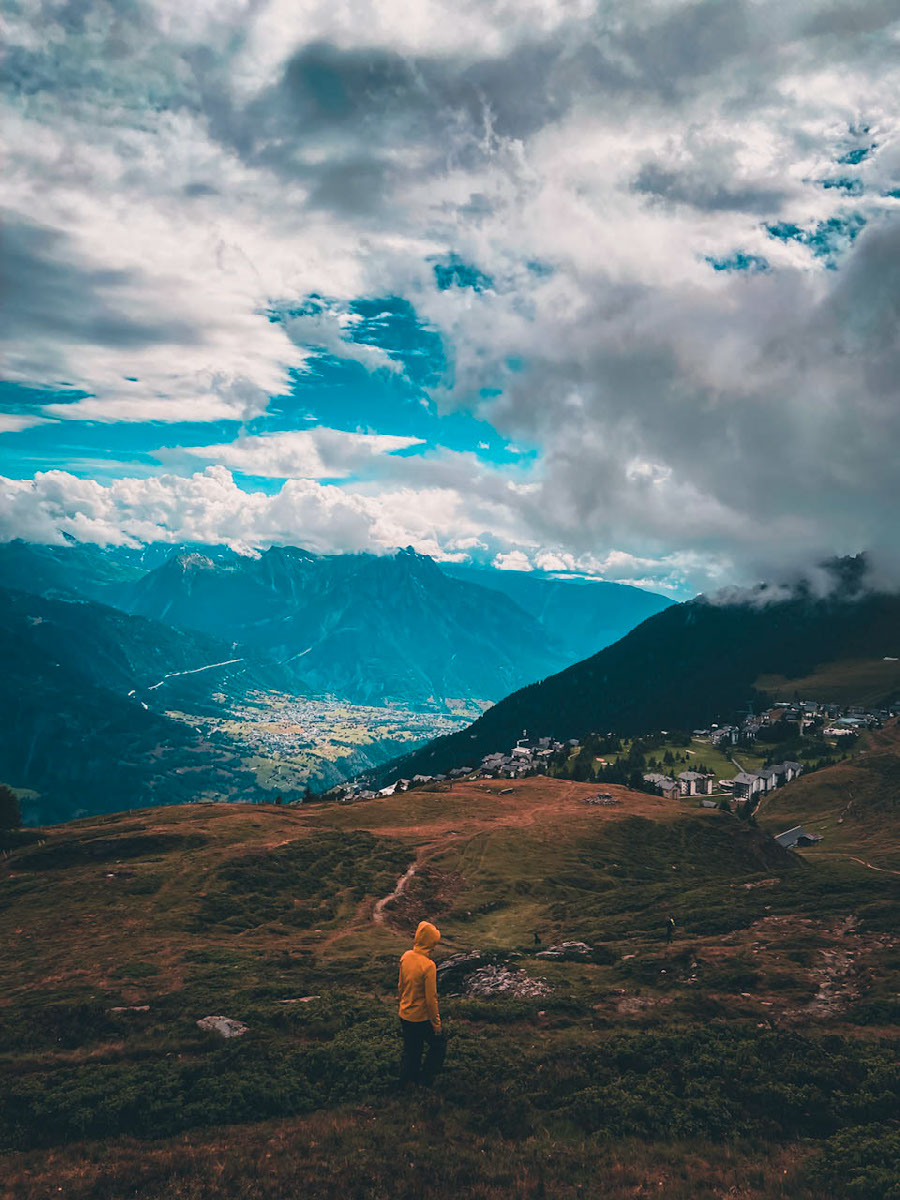 Person in the mountains | Edit | Photoshop Lightroom