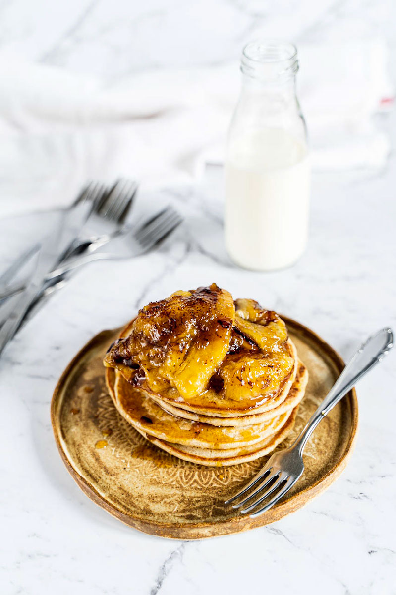 Banana pancakes | Edit | Photoshop Lightroom