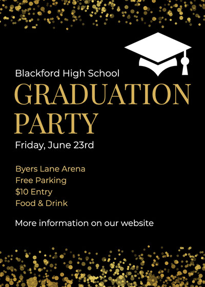 Free Printable High School Graduation Party Invitations