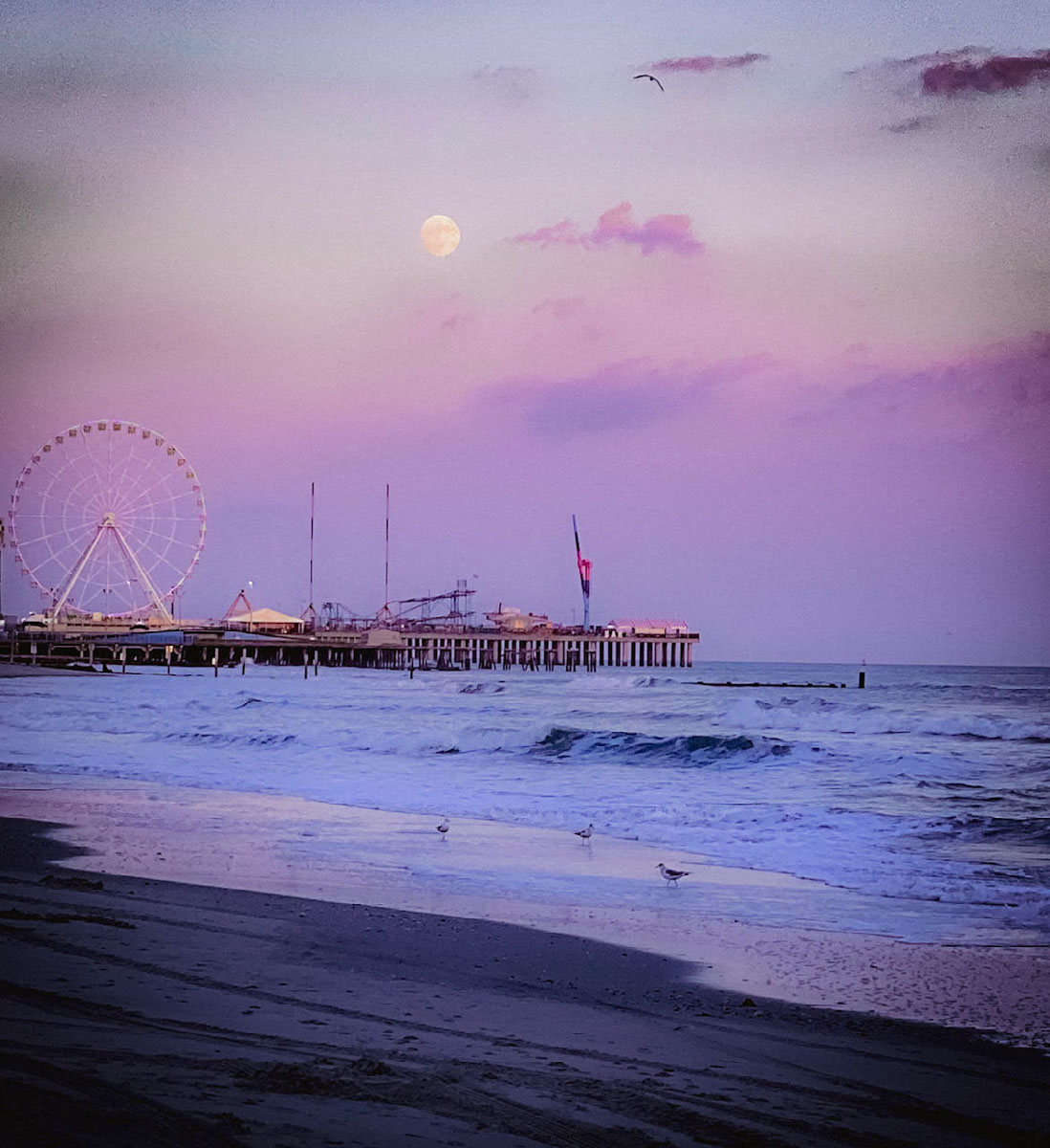 The Carousel & The Moon | Edit | Photoshop Lightroom