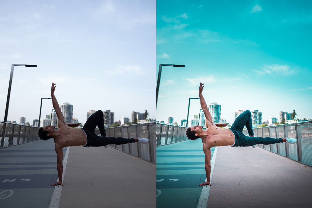 Dancer at the Pier | Tutorial | Photoshop Lightroom