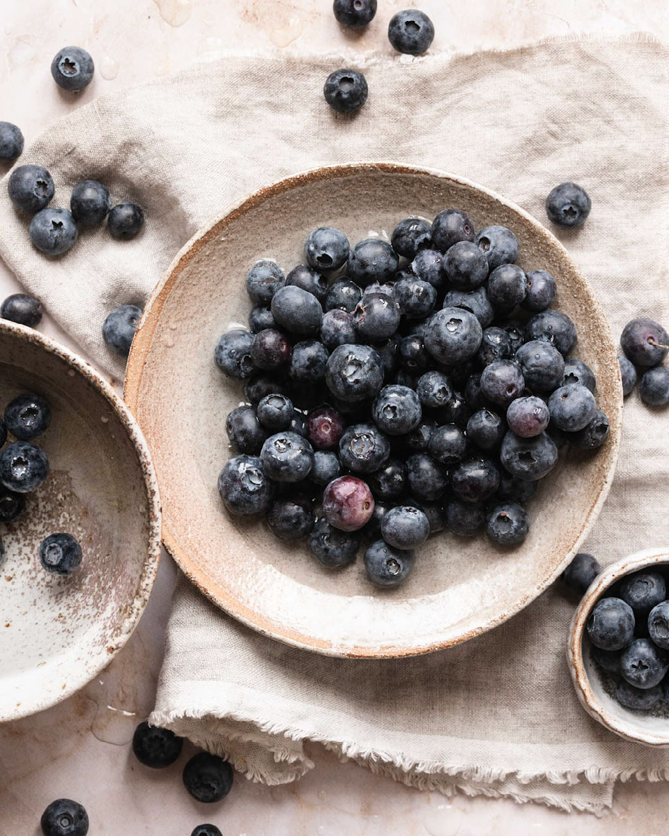 Juicy blueberries | Edit | Photoshop Lightroom