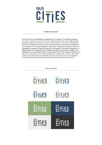NUS Cities Brand Identity on Behance