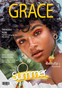 Grace magazine layout :: Behance
