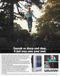 90s Sony Walkman Poster on Behance
