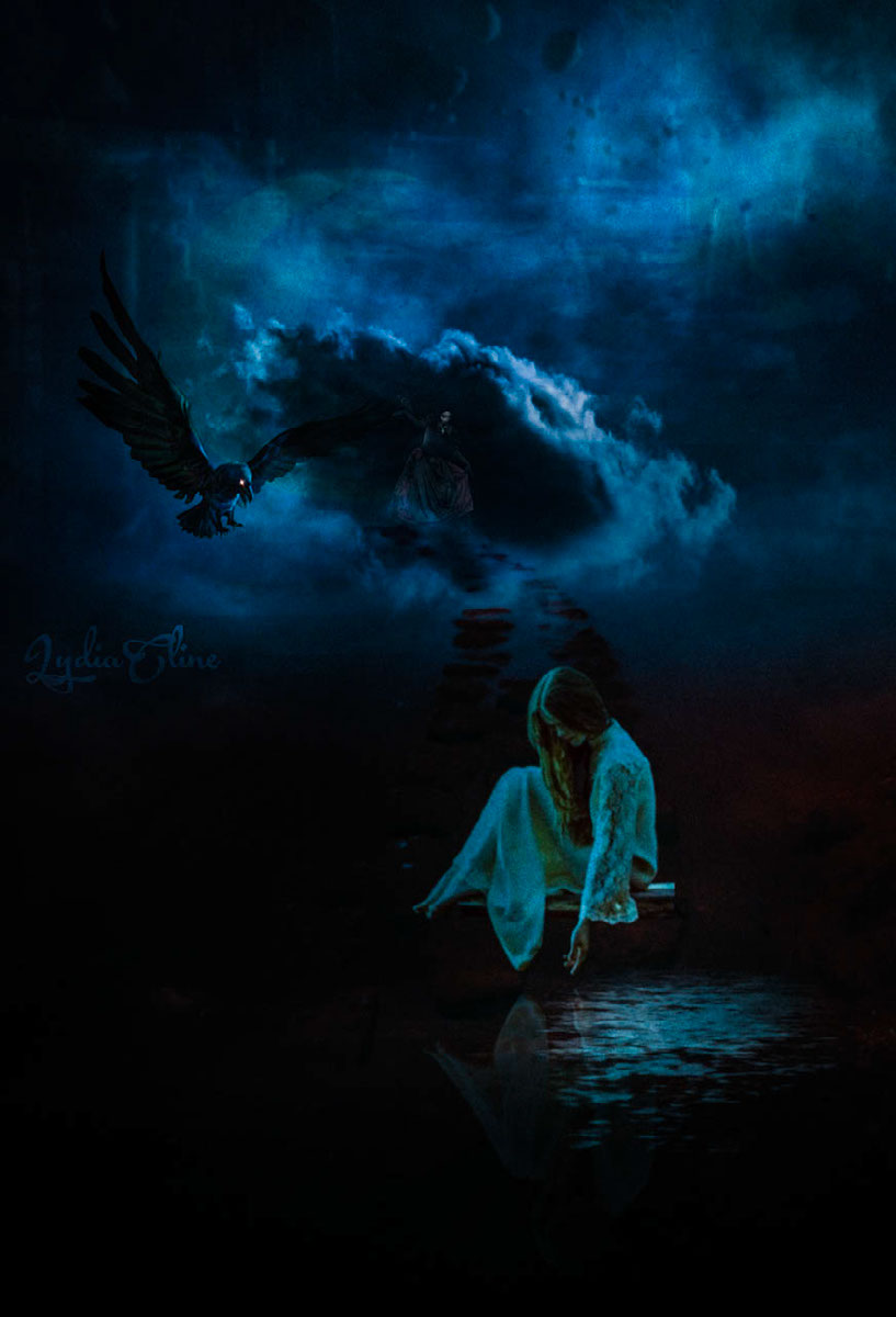 A little lonely girl | Edit | Photoshop Lightroom