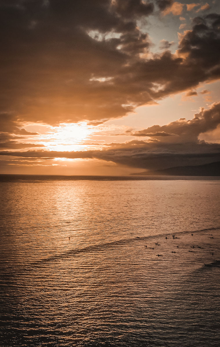 Maui sunset | Remix | Photoshop Lightroom