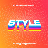 Style effect - Text effect l PSD file :: Behance