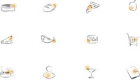 Food Store Icons design :: Behance