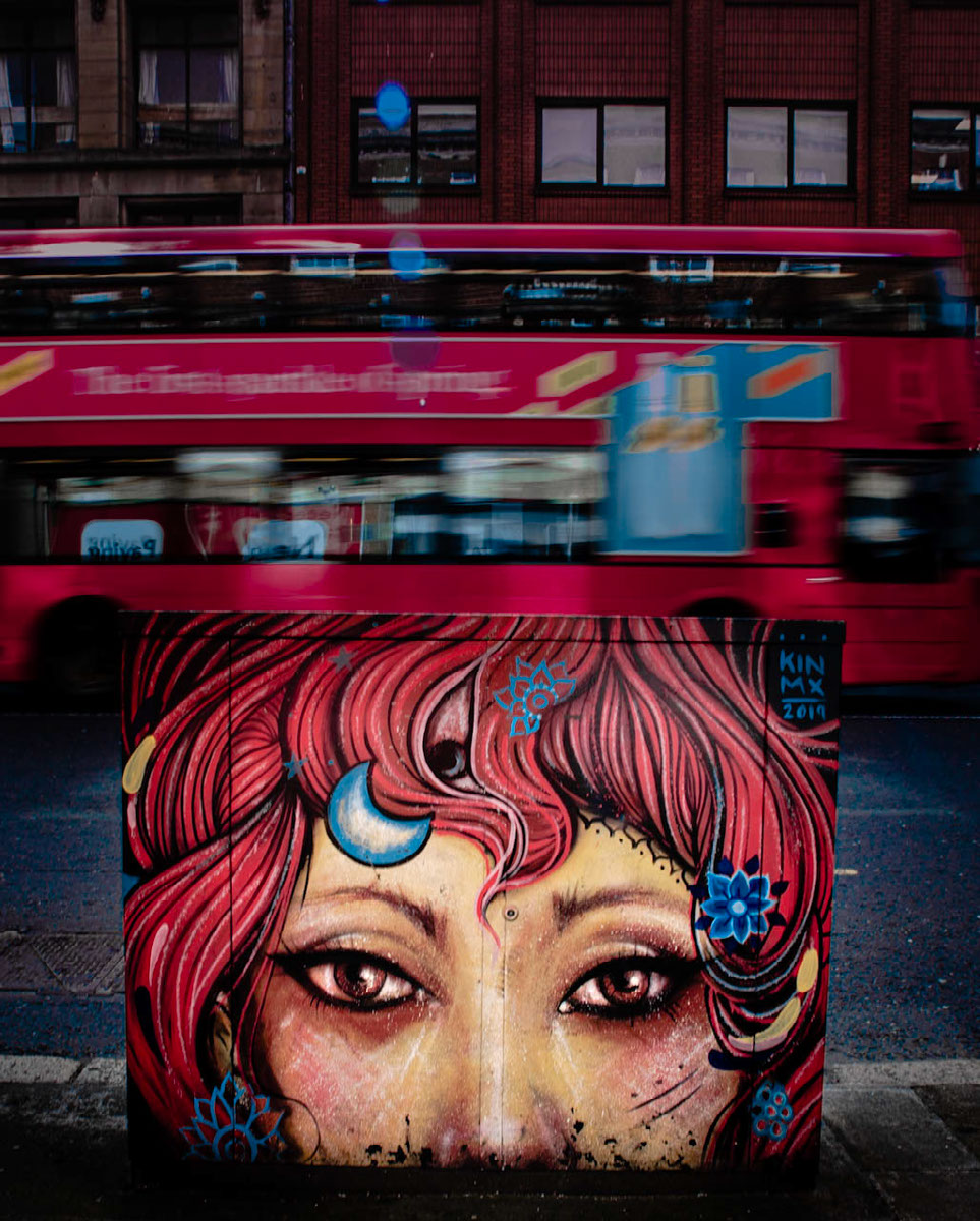 Bus Graffiti | Edit | Photoshop Lightroom