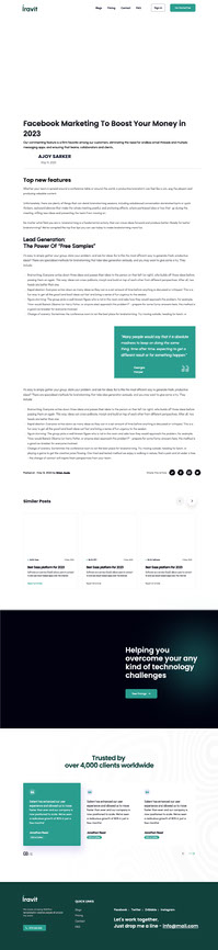 Creative Agency Template :: Behance