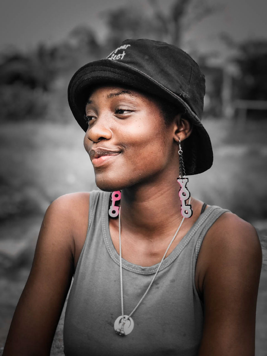 Beautiful Black Girl | Edit | Photoshop Lightroom