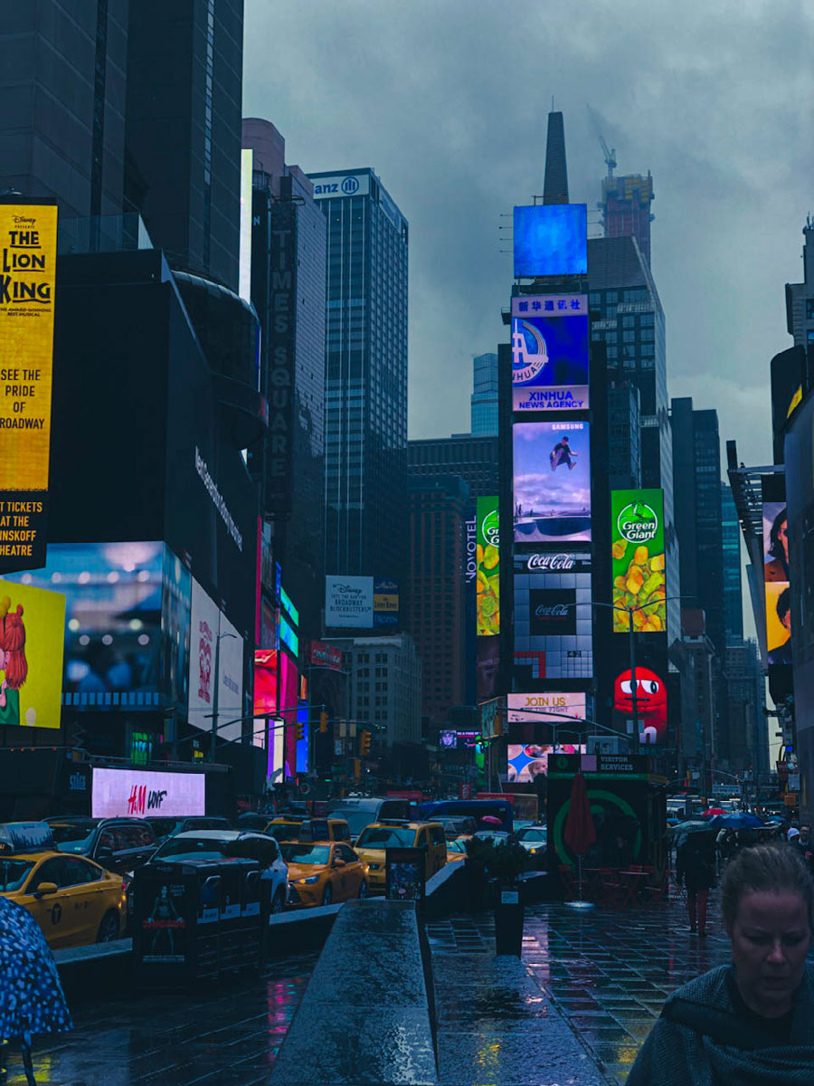 Times Square | Edit | Photoshop Lightroom