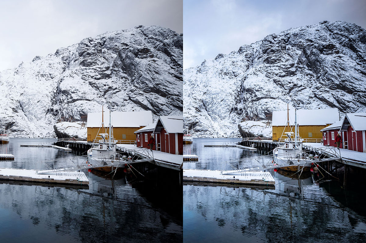 Polish a Norwegian Winter Scene | Tutorial | Photoshop Lightroom