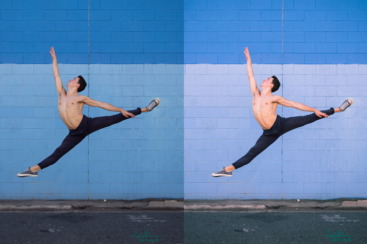 Blue Leap | Tutorial | Adobe Lightroom