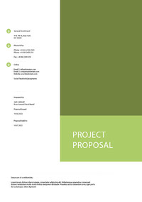 Green Project Proposal :: Behance